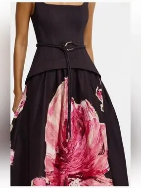Acler | Dresses | Acler Actonhill Floral Print Cocktail Dress | Poshmark